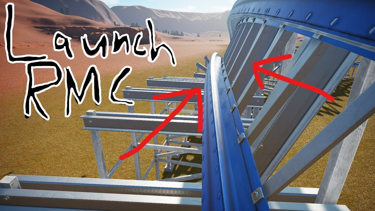 LAUNCHED RMC Hybrid Coaster | POV | Planet Coaster - YouTube