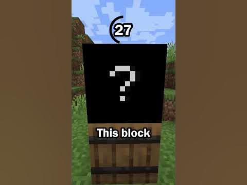 Guess the Minecraft block in 60 seconds 3 - YouTube