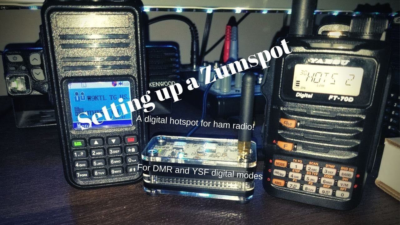 ZUMspot setup for DMR/ YSF! - YouTube