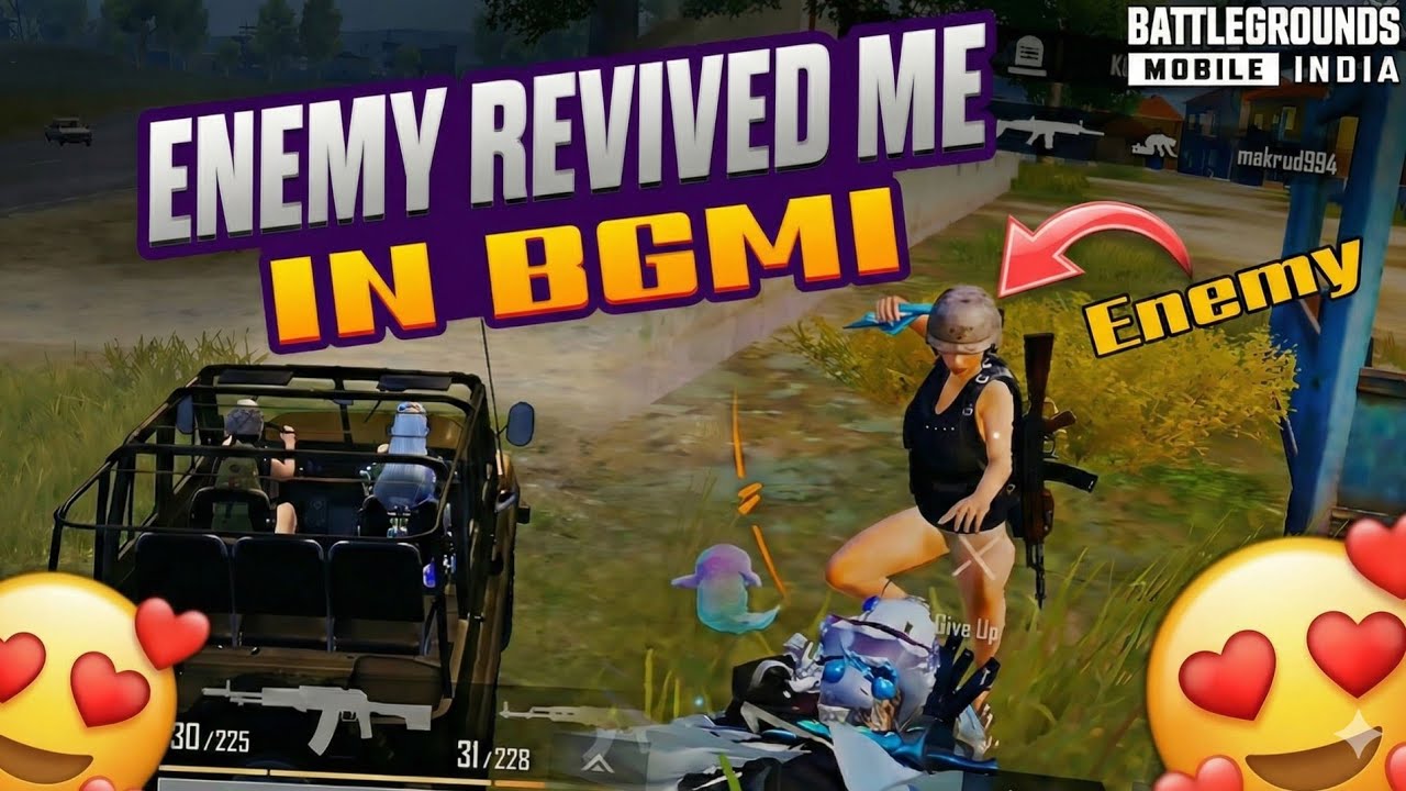 HE REVIVED ME… THEN EVERYTHING ENDED 😢 | SWEET ENEMY STORY IN BGMI ...