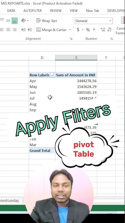 Simplifying Data Analysis with Pivot Table Filters | Excel Tutoria #shorts - YouTube