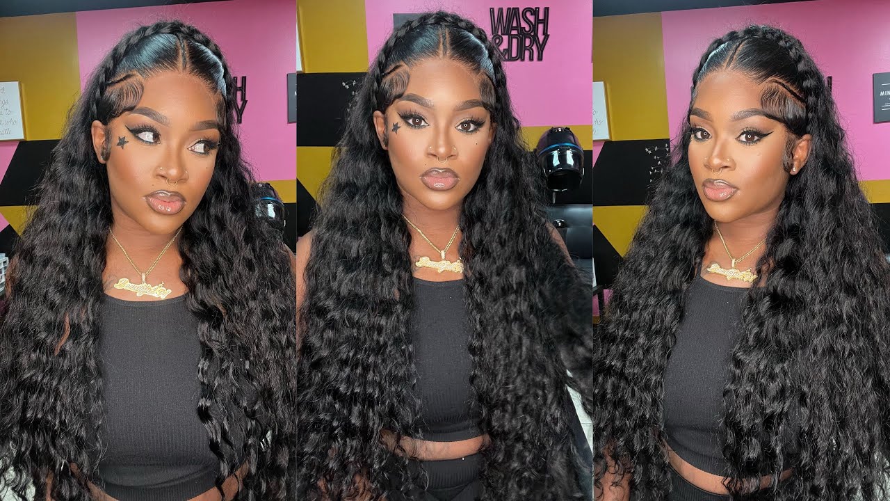 💣 Bomb Wig Install with Styling🔥| Loose Wave | Hd lace| Pre-Plucked ...