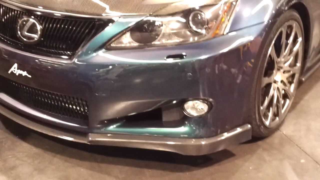 2013 Lexus Hs VIP Custom Paint at 2012 Orange County Auto Show - YouTube