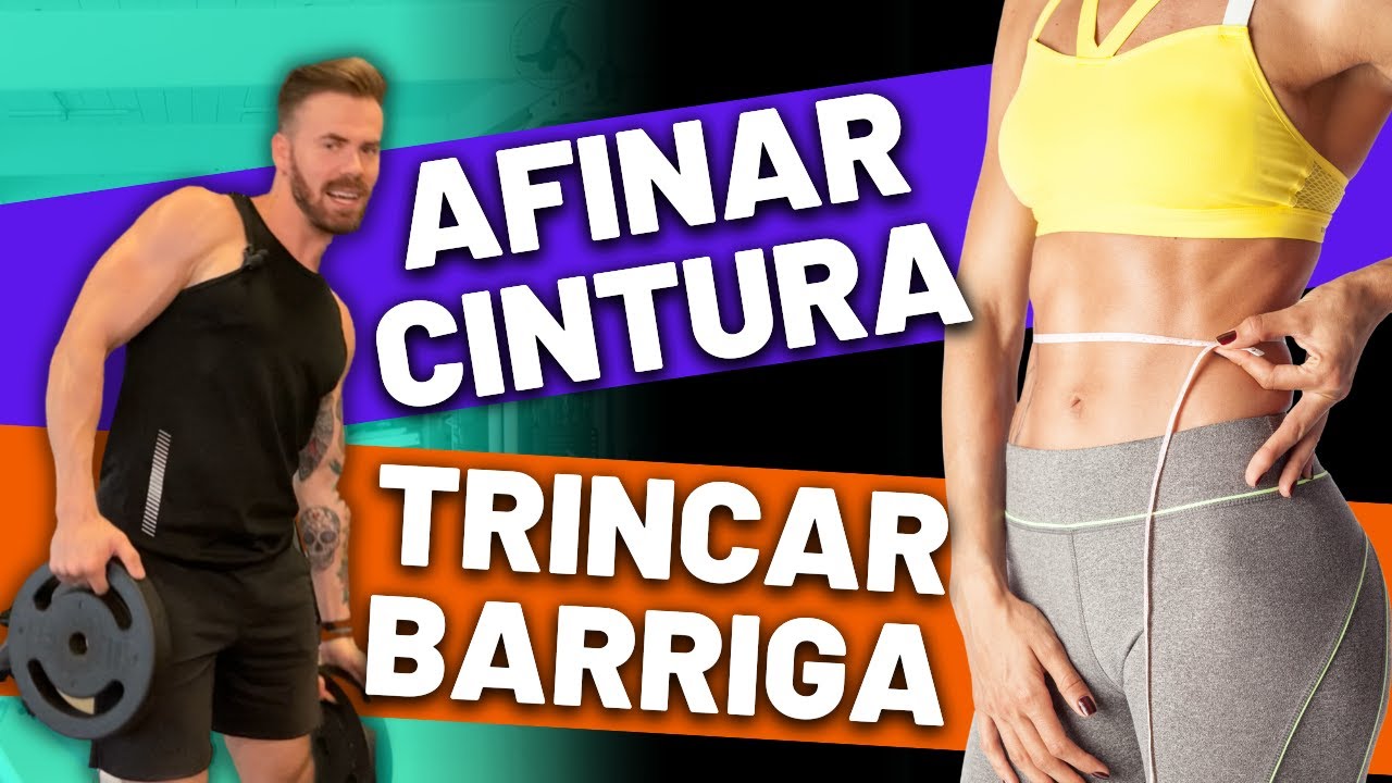 Exercícios para AFINAR CINTURA e TRINCAR a BARRIGA - YouTube