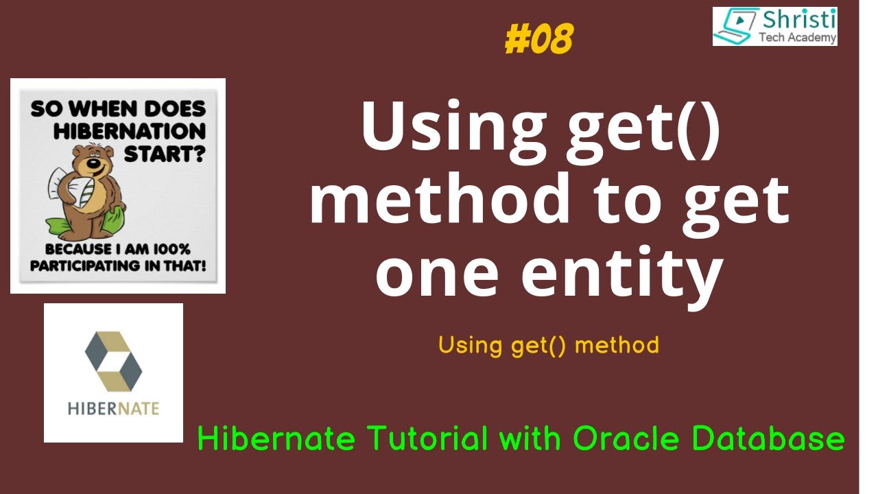 Hibernate Tutorial For Beginners Hibernate Full Course Using Get