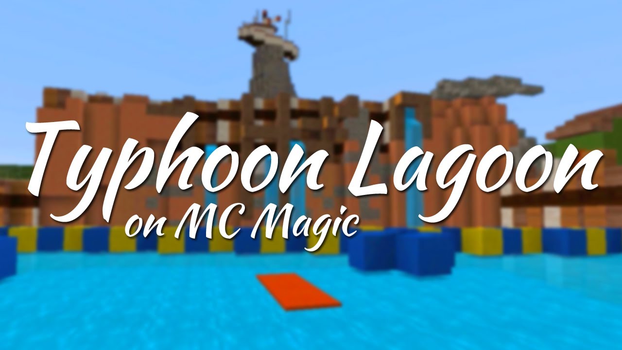 Minecraft Disney World: Typhoon Lagoon on MC Magic! - YouTube