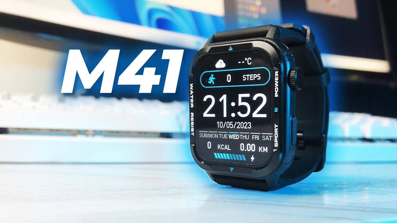 Smartwatch 300 ribuan banyak fitur! Colmi M41 - YouTube