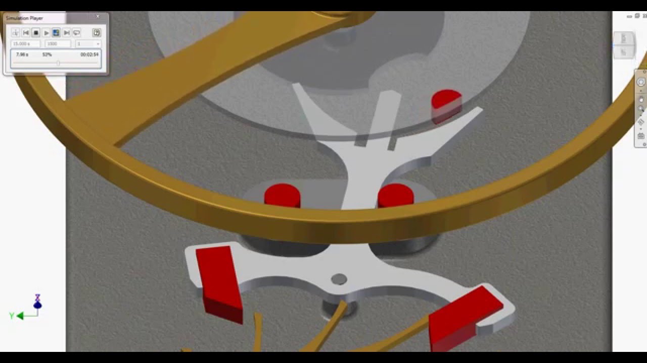 Classic Escapement - Swiss Lever (Auxiliary clip) - YouTube