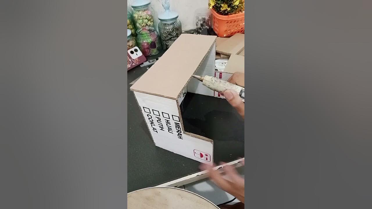 cara membuat tatakan tingkat parcel #diy #handmade #craft #flowers #tutorial - YouTube