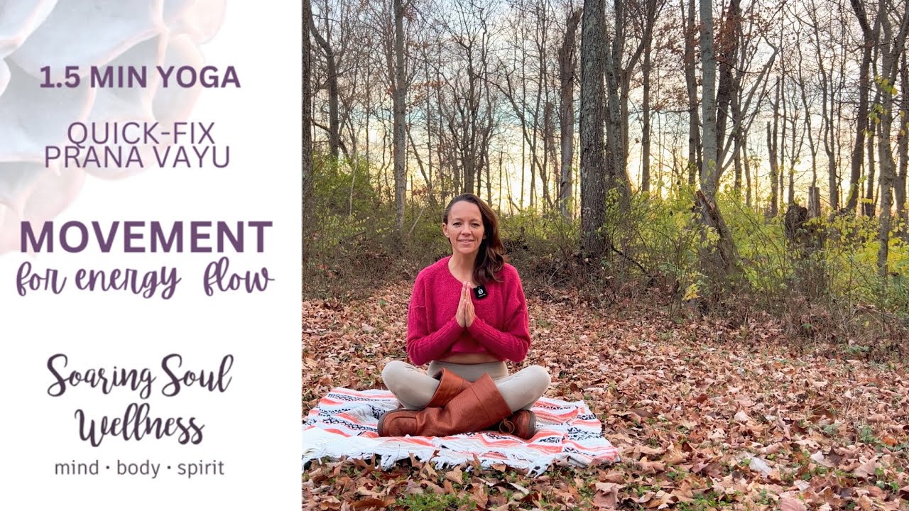 Energy Balancing - Prana Vayus - Gentle Seated Yoga Flow - YouTube