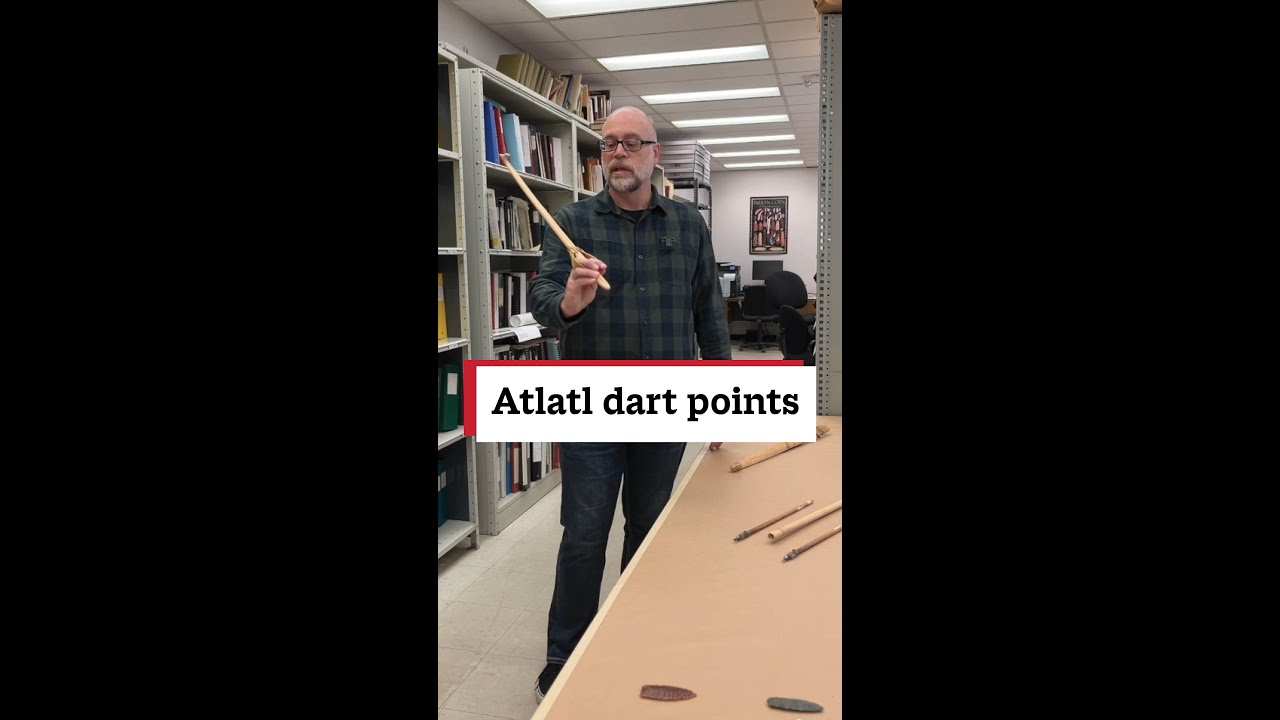 Did you know about atlatl dart points? - YouTube