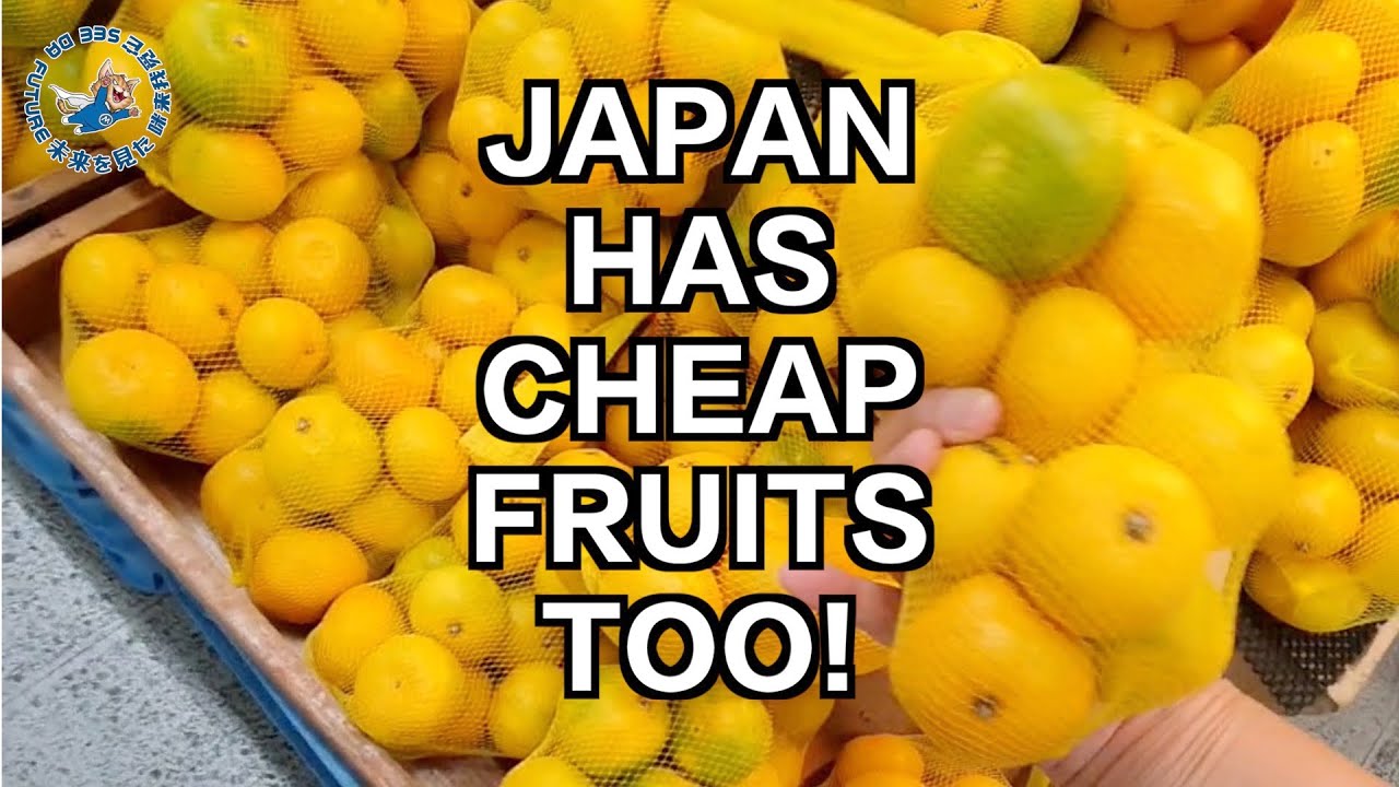 Japan has cheap fruits too! - YouTube