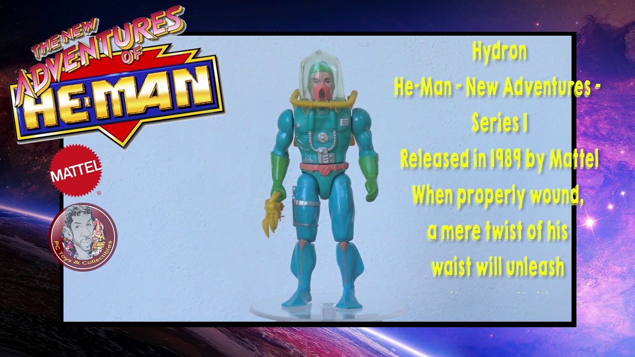 Hydron - New Adventures of He-Man - Mattel - 360 View - YouTube