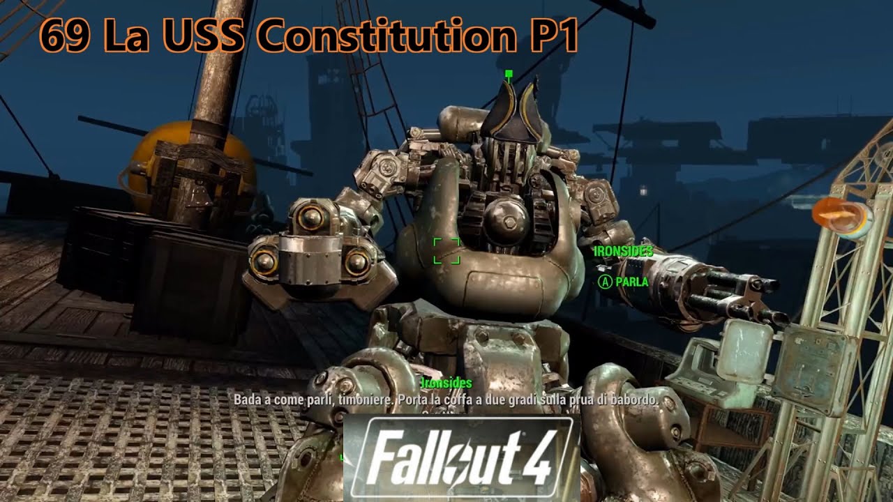 Fallout 4 - 69 La USS Constitution P1 - YouTube