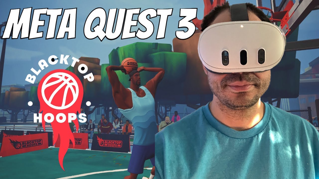 Blacktop Hoops VR Basketball Quest 2 / 3 Gameplay + Overview - NBA Street Arrives In VR! - YouTube