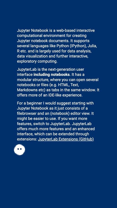 What is the difference between Jupyter Notebook and JupyterLab? #shorts ...