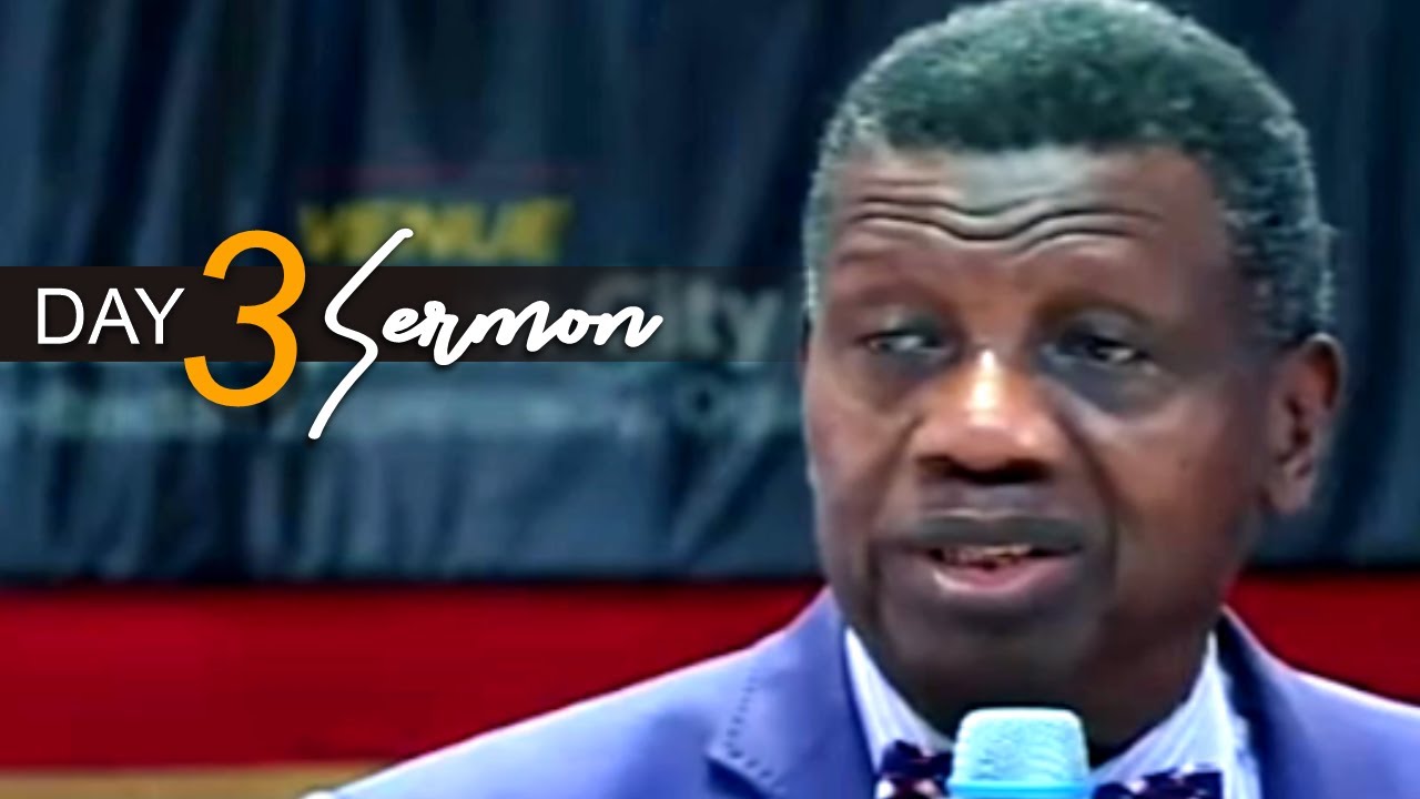 Pastor E.A Adeboye Sermon @RCCG HOLY GHOST CONGRESS 2025 - DAY 3 - YouTube