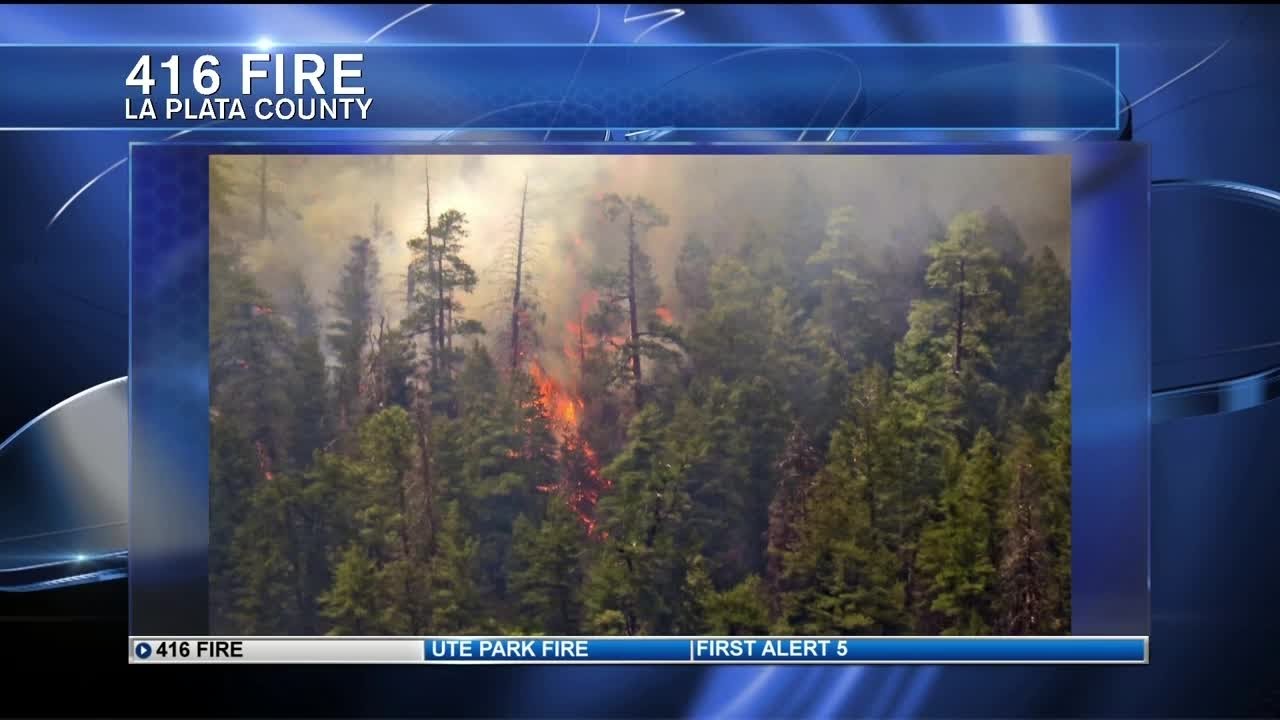 More than 800 homes evacuated for 416 Fire burning north of Durango ...