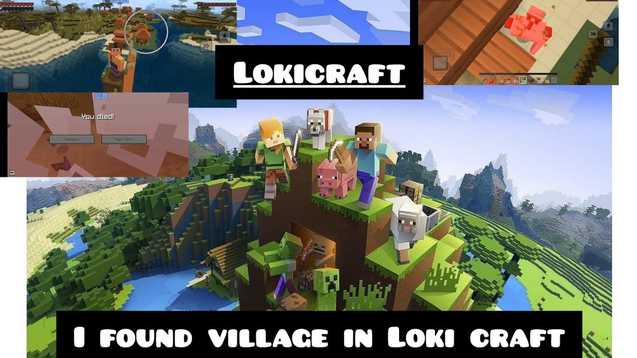 I FOUND VILLAGE IN LOKI CRAFT | LOKI CRAFT | EPISODE 2 - YouTube