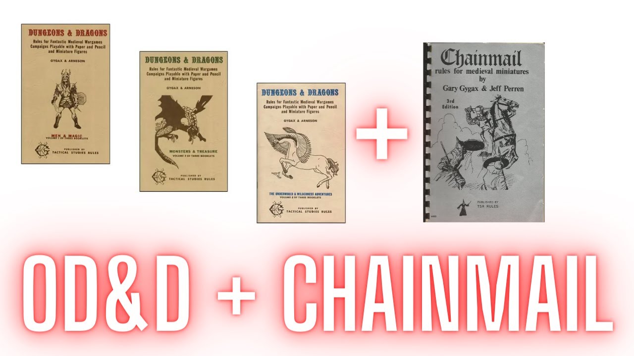 Original Dungeons & Dragons With Chainmail Combat #dnd #odnd # ...