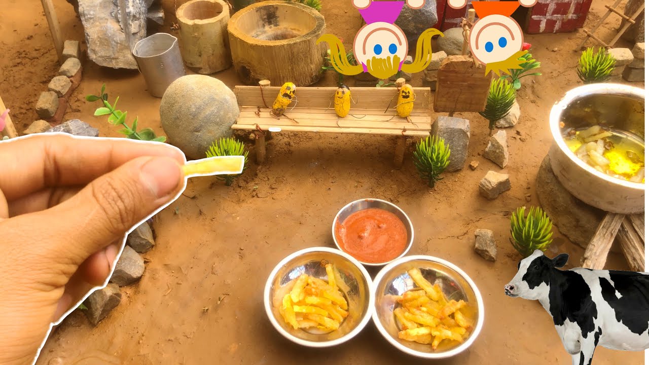TINY FRENCH FRY |COOK RECIPE |@HAMRO CREATOR - YouTube