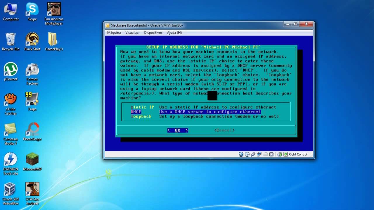 Instalando Slackware 13.37 no Virtual Box - YouTube