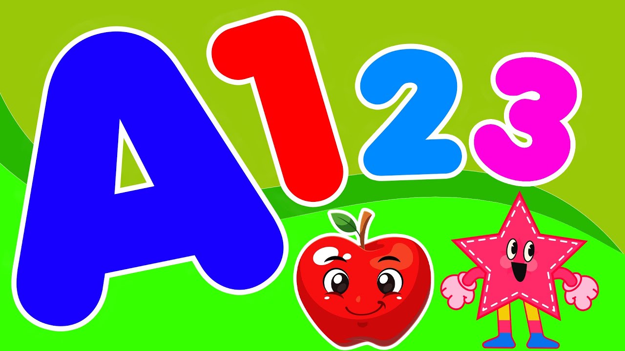 Learn Alphabets Numbers Shapes Colors Phonics | Educational Video ...
