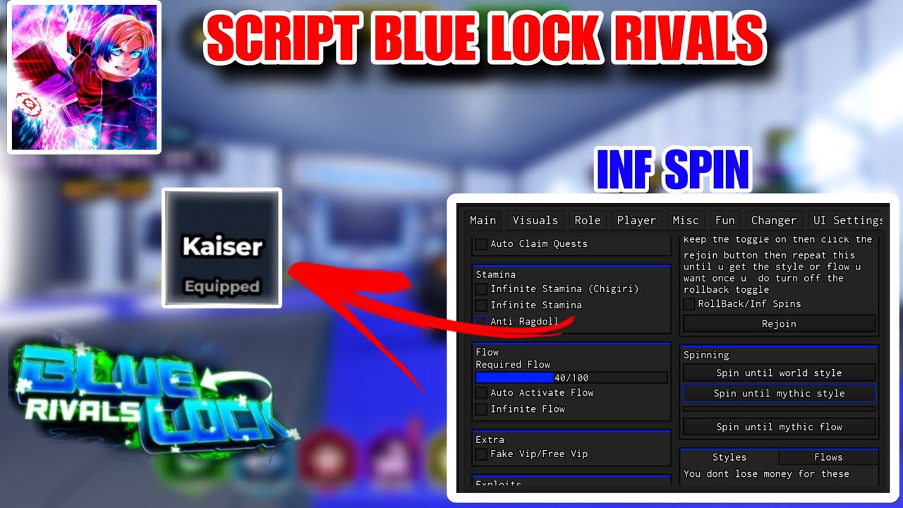Cách Hack Blue Lock Rivals Infinite Spin Trên Điện Thoại - Infinite ...