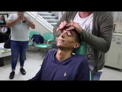ASMR Turkish Barber Face and Head Massage 9
