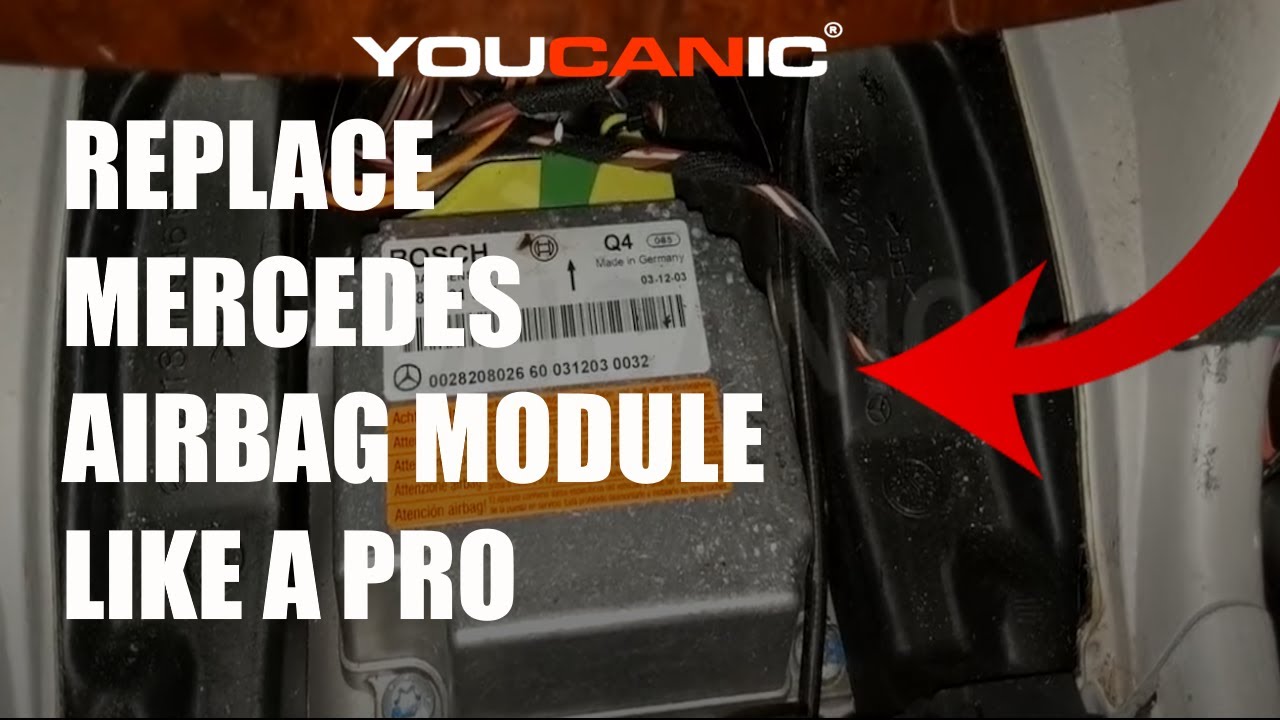 Replace Your Mercedes Airbag Module Like a Pro - YouTube