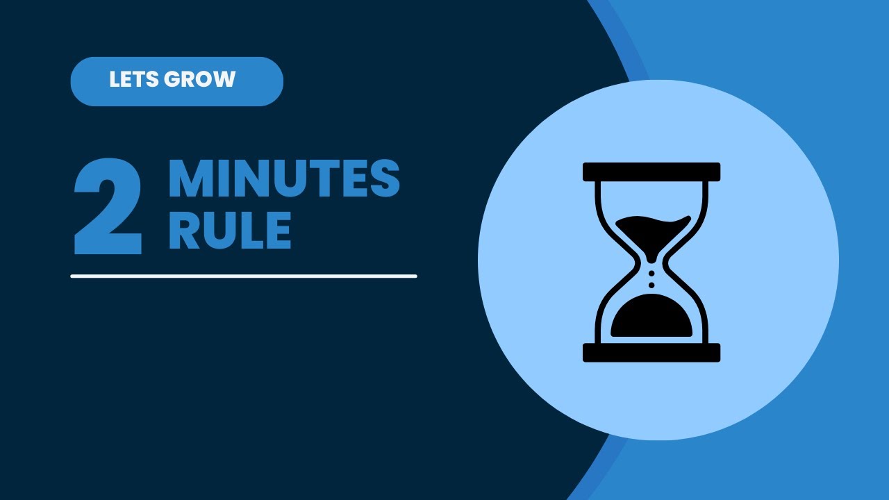 The 2-Minute Rule: Boost Productivity & Stop Procrastinating Instantly ...