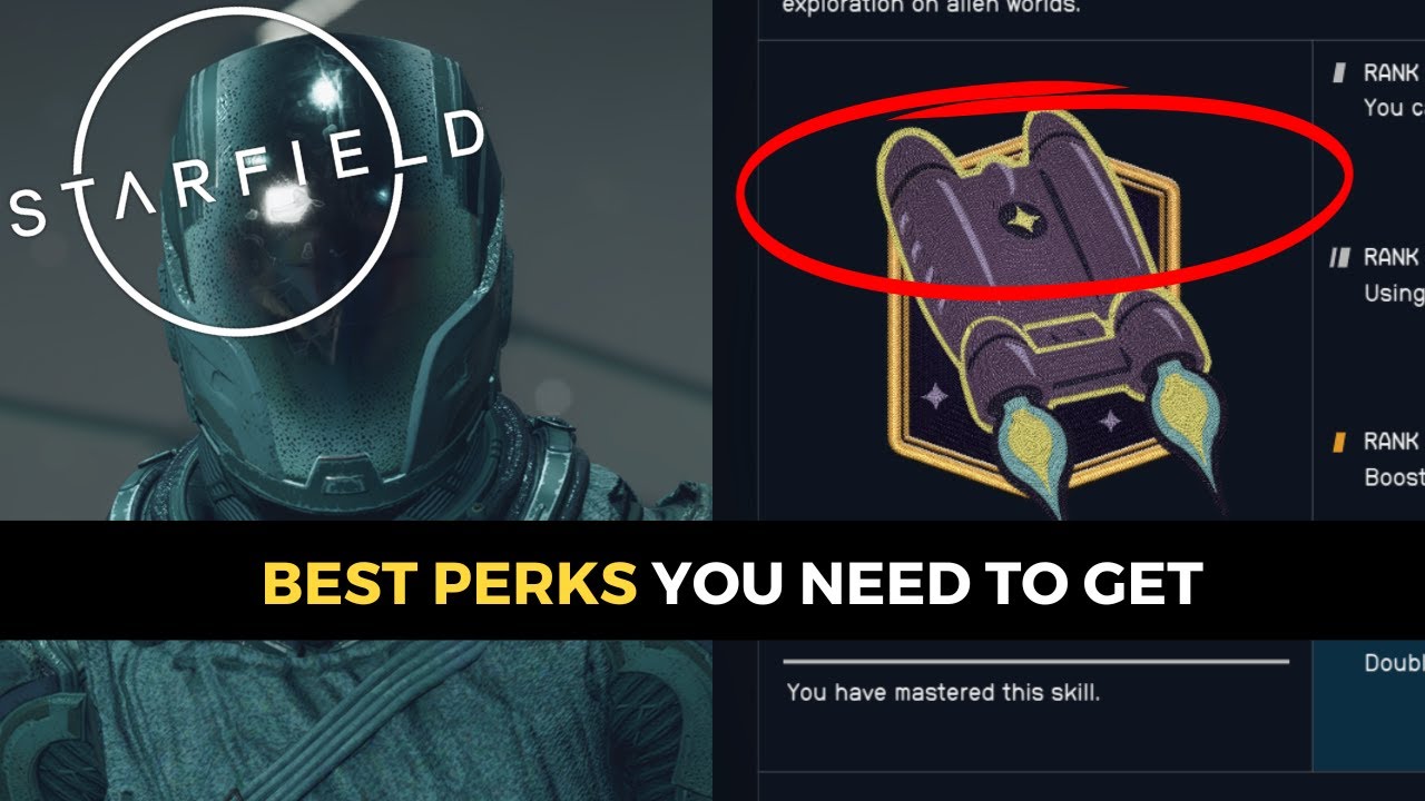 Starfield Best Perks - Must Have Perks for Any Build - YouTube