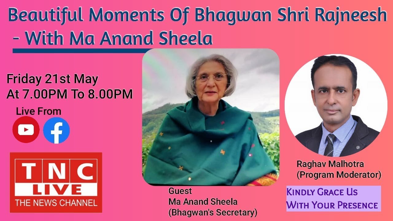 Beautiful Moments Of Bhagwan Shri Rajneesh - With Ma Anand Sheela - YouTube