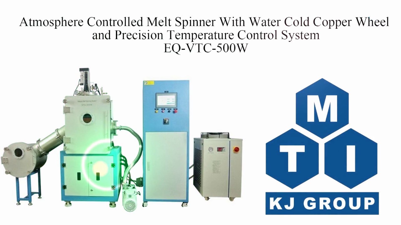 Atmosphere Controlled Melt Spinner With Water Cold Copper Wheel - EQ ...