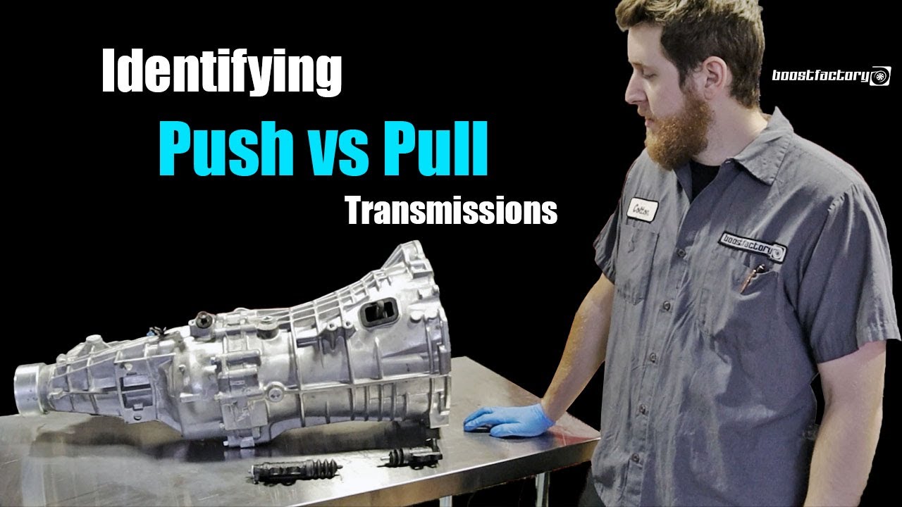RB25 / 26 Push VS Pull Transmission FS5R30A - How To Know Which You ...