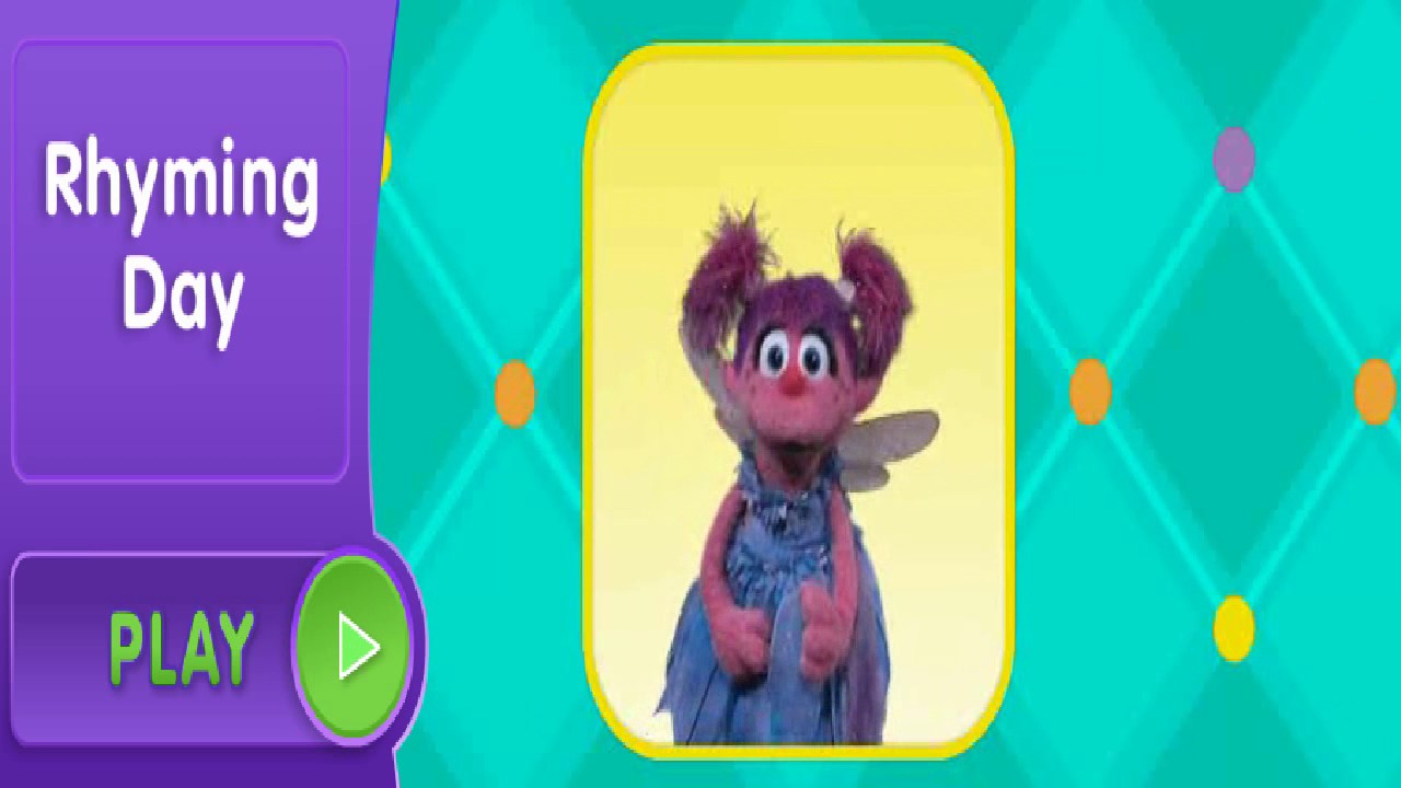 Sesame street Rhyming day with Abby caddaby - YouTube