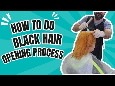 HOW TO LIGHTEN BLACK HAIR DARK BROWN HAIR DYEING