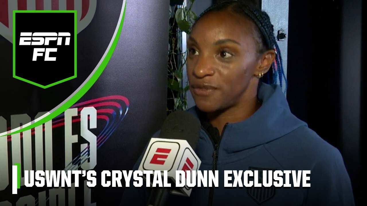 Crystal Dunn EXCLUSIVE! USWNT legacy, playing multiple roles & her ...