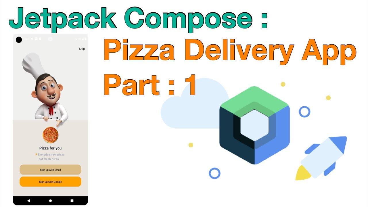 Pizza Delivery Android App || Jetpack Compose || Android - YouTube