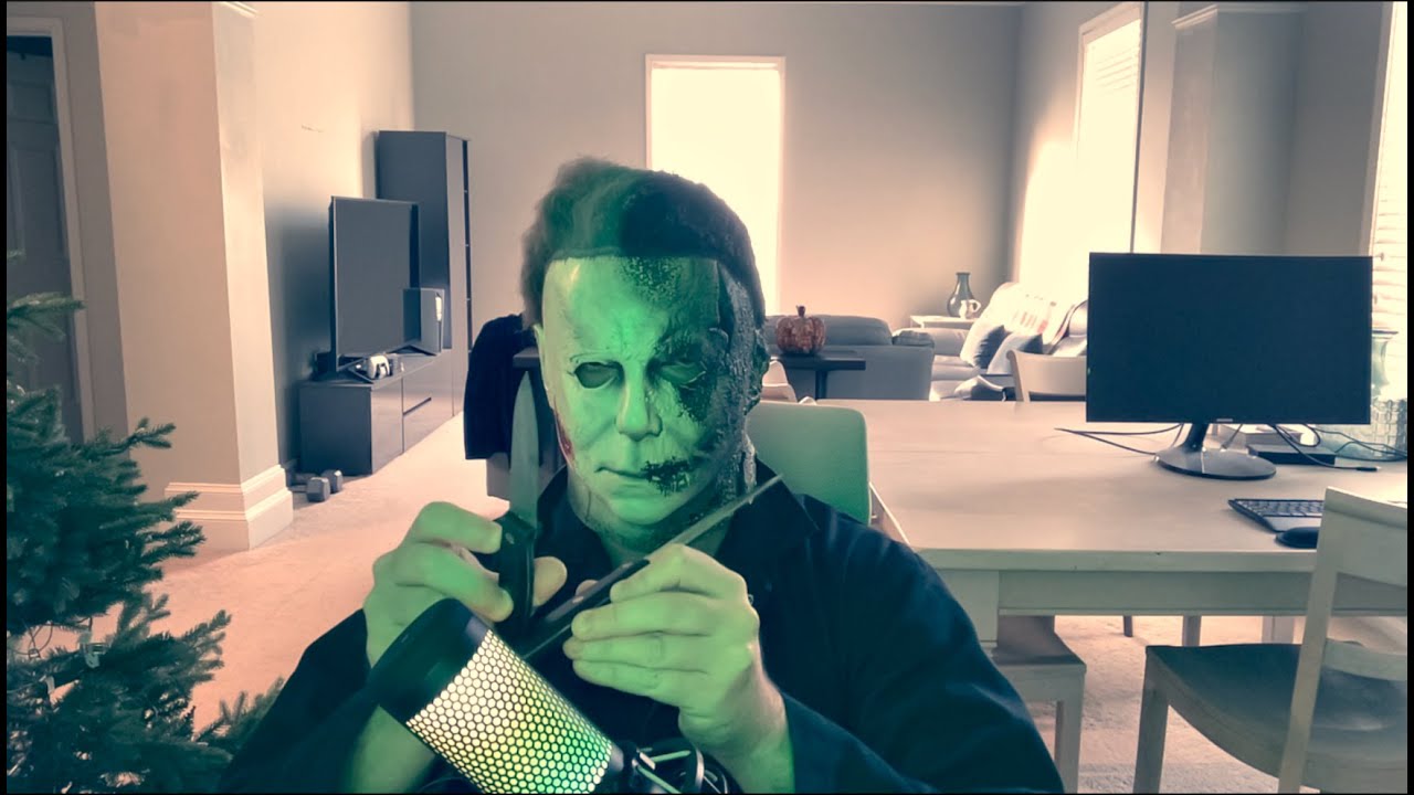 ASMR | Michael Myers Knife and Desk Item Sounds | Tingles for Your ...