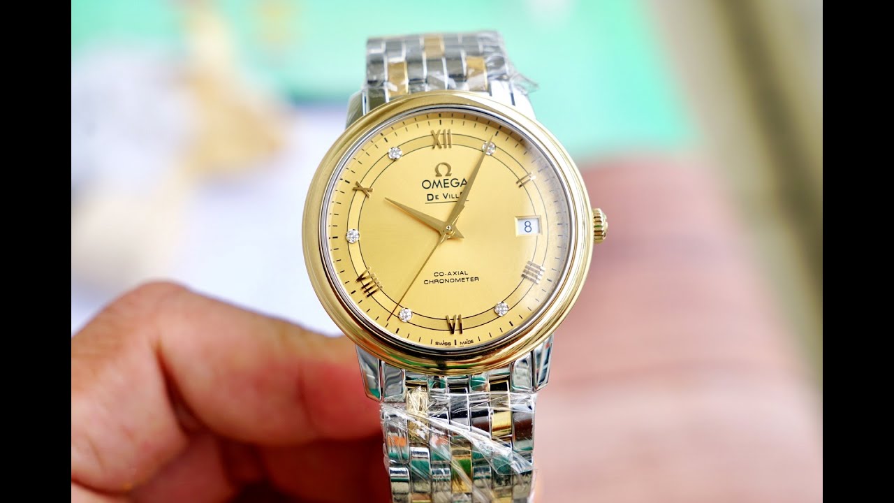 (BDT WATCH) Đồng Hồ Omega DeVille Prestige Co-Axial Chronometer 424.20 ...