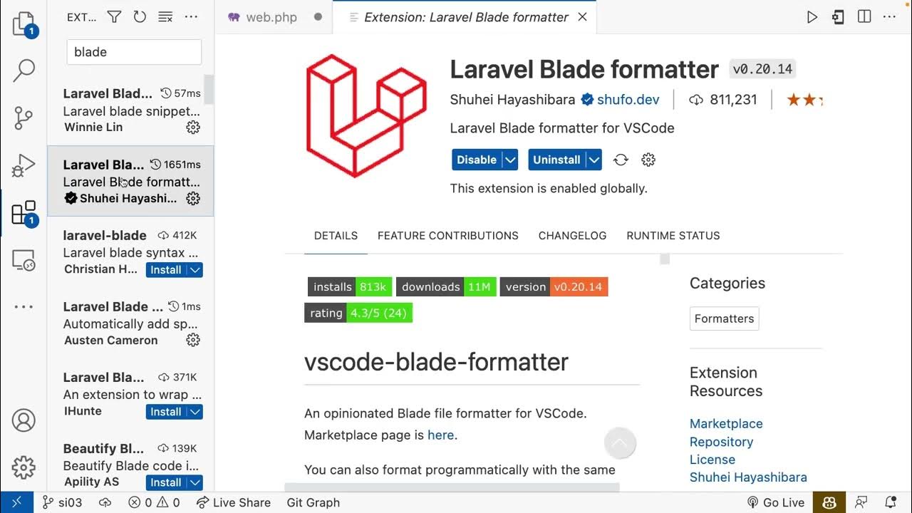 Laravel MVC - Rekaman Pertemuan 9 Praktikum WEB 2 STTNF - YouTube