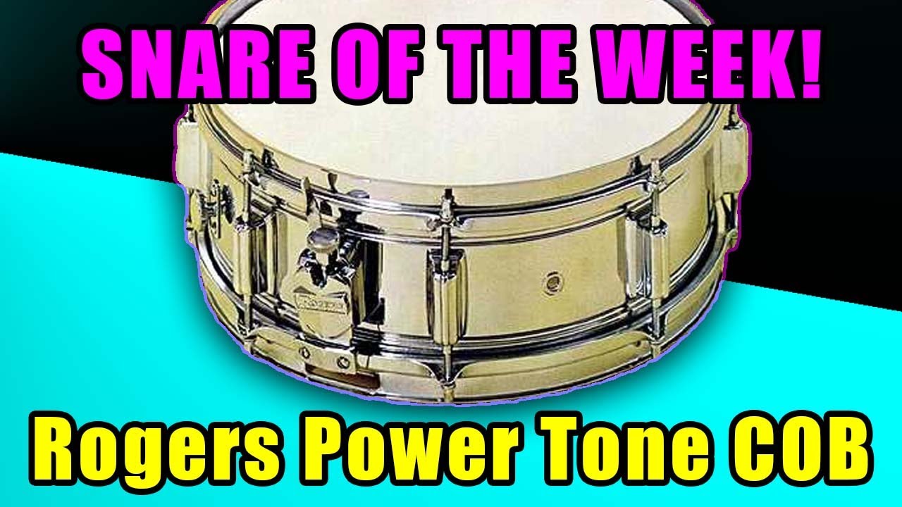 Snare of the Week: Vintage '70s Rogers 5x14 Power Tone (Chrome Over ...