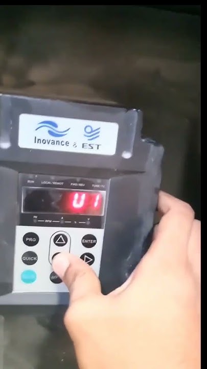 না দেখলে মিস করবেন Inovance IS 580 series servo drive programming #injectionmolding #viralvideo ...