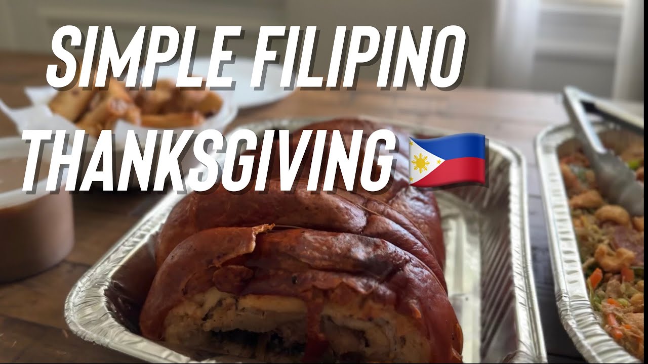 OUR SIMPLE PINOY THANKSGIVING - YouTube