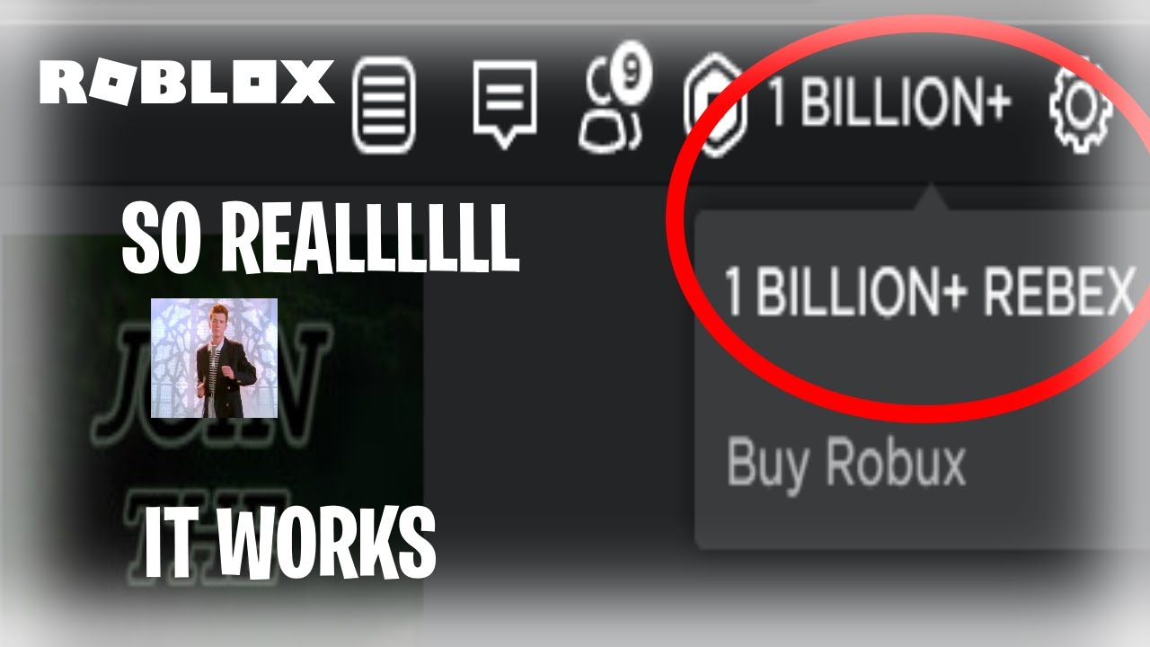 How to legit get 1 billion robux "joke." - YouTube