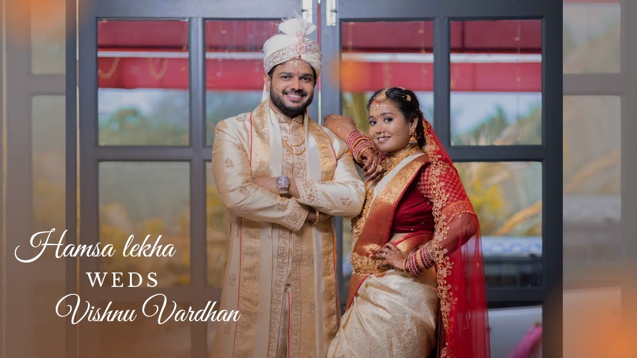 Beautiful wedding moments of Hamsa & Vishnu. Cinematography:Peacock ...