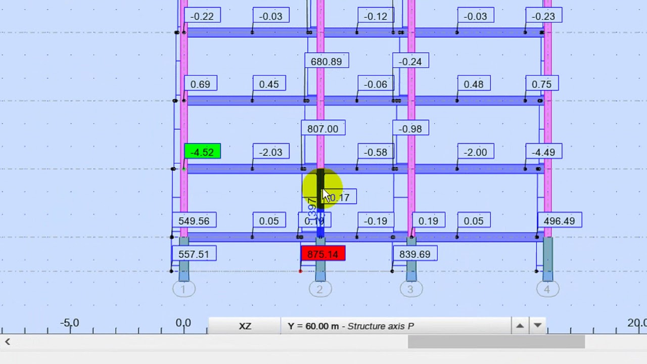 06 Check Column Load | How to check load on column - YouTube