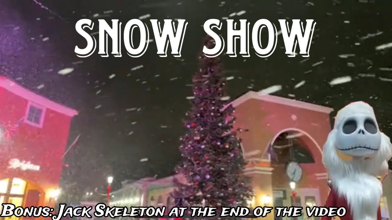 Snow Show in Simi Valley - YouTube