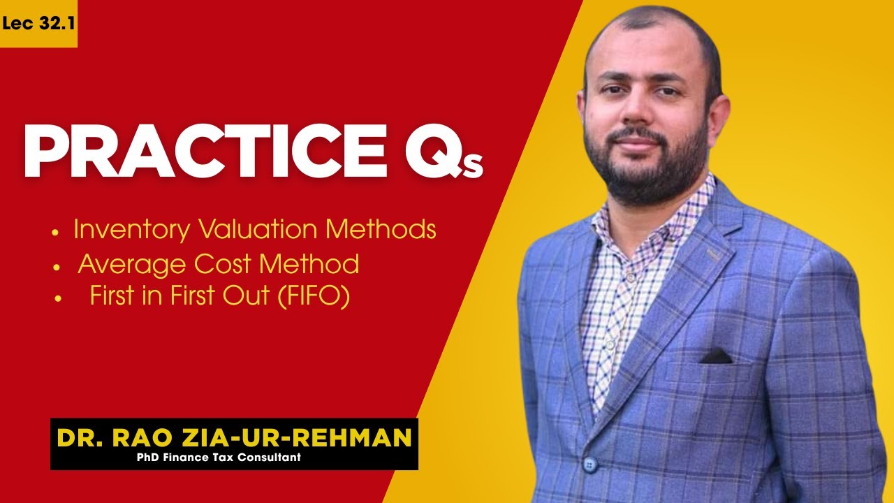 Inventory Valuation Method, Average Cost Method, First in First Out ...